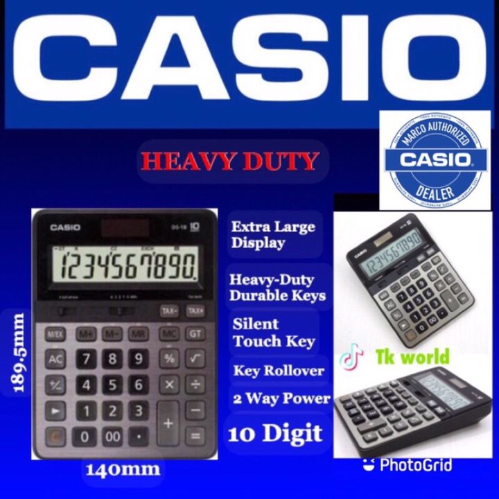 Casio DS 1B Heavy duty calculator | Lazada