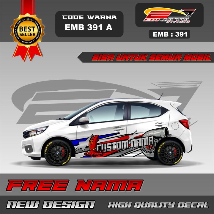 STICKER MOBIL DESAIN VIRAL THAILOOK CUMI DART-STIKER DECAL SREMUA JENIS ...