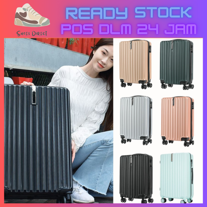 👠 SHOES DIRECT 👠 Elegant Macaron Pastel Luggage Set Suitcase Set Bagasi ...