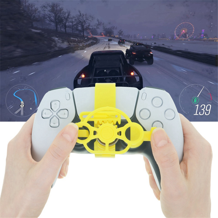Mini Steering Wheel Controller for Racing Games, Gamepad Racing Steering Wheel for Simulation ...