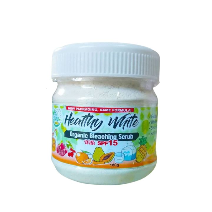 Healthy White Organic Bleaching Scrub with SPF 15 | Lazada PH