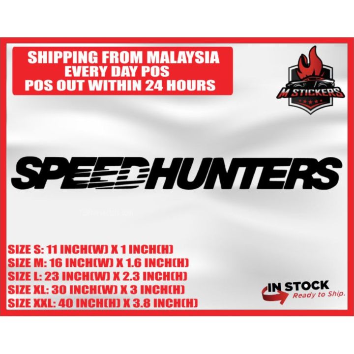Speedhunters Car Sticker MYVI VIOS CITY AXIA LANCER INSPIRA SAGA WIRA ...