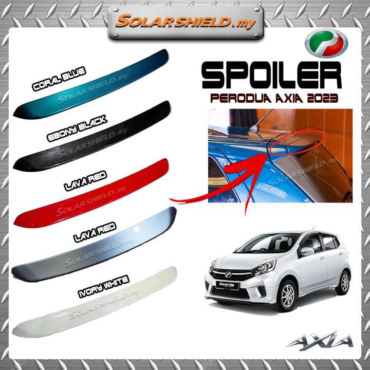 Perodua Axia 2023-2024 Gear Up Spoiler With Paint | Lazada