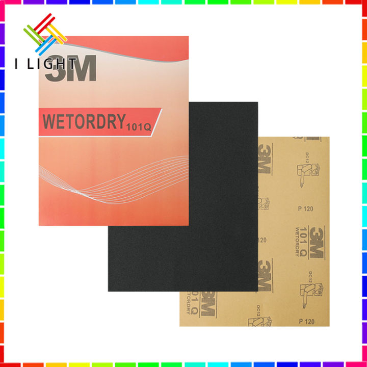 （Fast Delivery）3M 9inch*11inch Sand Paper Wetordry Grit Liha 60 to 1000 ...