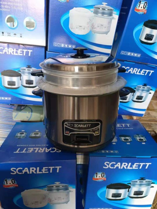Rice Cooker, Original Scarlett Rice Cooker 1.0 to 1.8L | Lazada PH