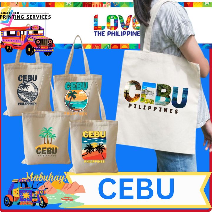 Cebu Philippines Design High Quality Affordable Tote Bags Canvas Katsa ...