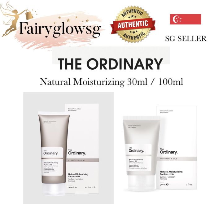THE ORDINARY Moisturizer 100ML Natural Moisturizing Factors + HA (THE ...