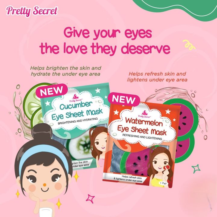 Pretty Secret Eye Sheet Mask - 1pair | Lazada PH