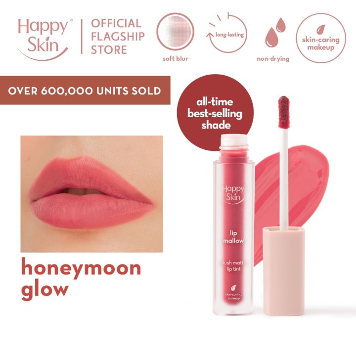 Happy Skin Lip Mallow Tint in Honeymoon Glow | Lazada PH