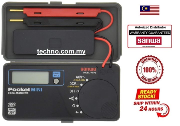 Sanwa PM7A Pocket Digital Multimeter | Lazada