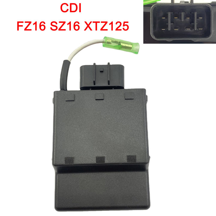 Motorcycle 8 Pin Racing CDI For Yamaha FZ16 SZ16 XTZ125 Digital Racing ...
