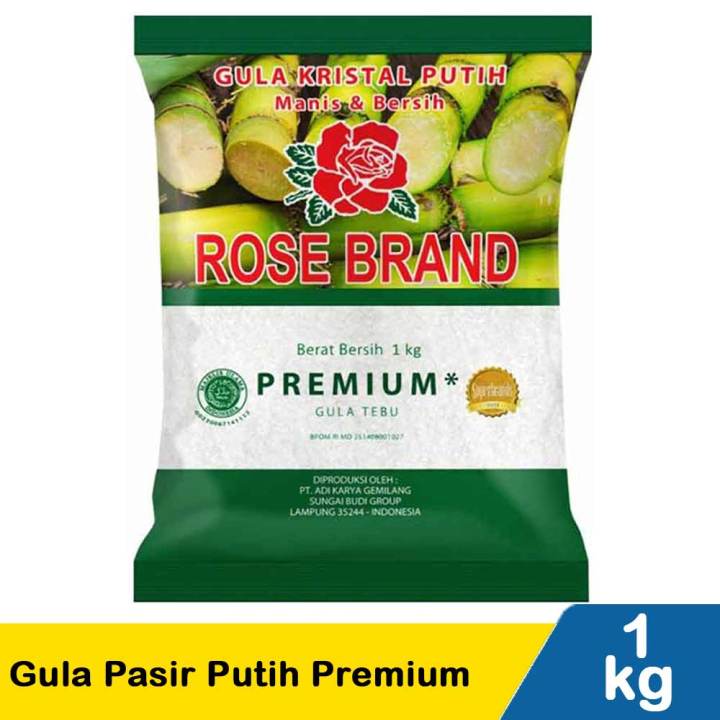 Gula Rose Brand 1Kg Gula pasir 1kg Gula pasir Kemasan | Lazada Indonesia