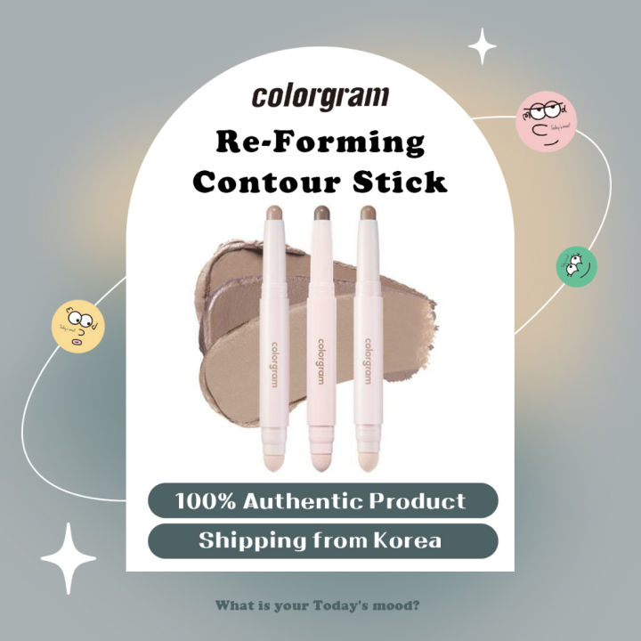 22【colorgram】 Re-Forming Contour Stick 1.3g คอนทัวร์ แบบแท่ง 1.3 กรัม ...
