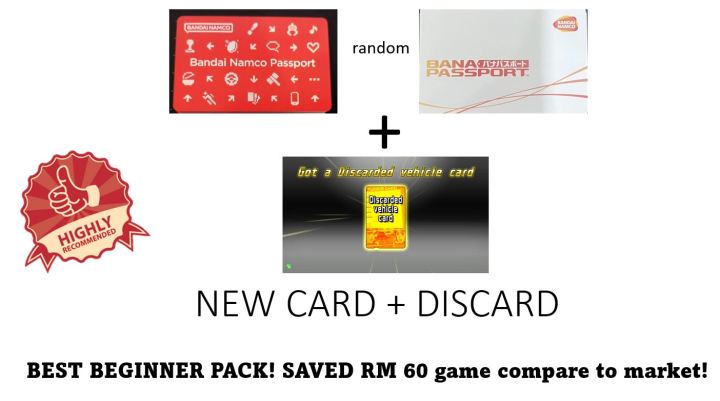 【Genuine Original】【Beginnner Starter Pack】 Banapassport Blank Card (Can ...