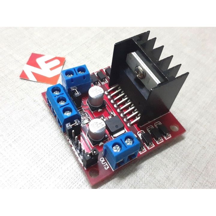 DC Motor Driver L298N Red Stepper DC Motor L 298N 298 N Module Arduino ...