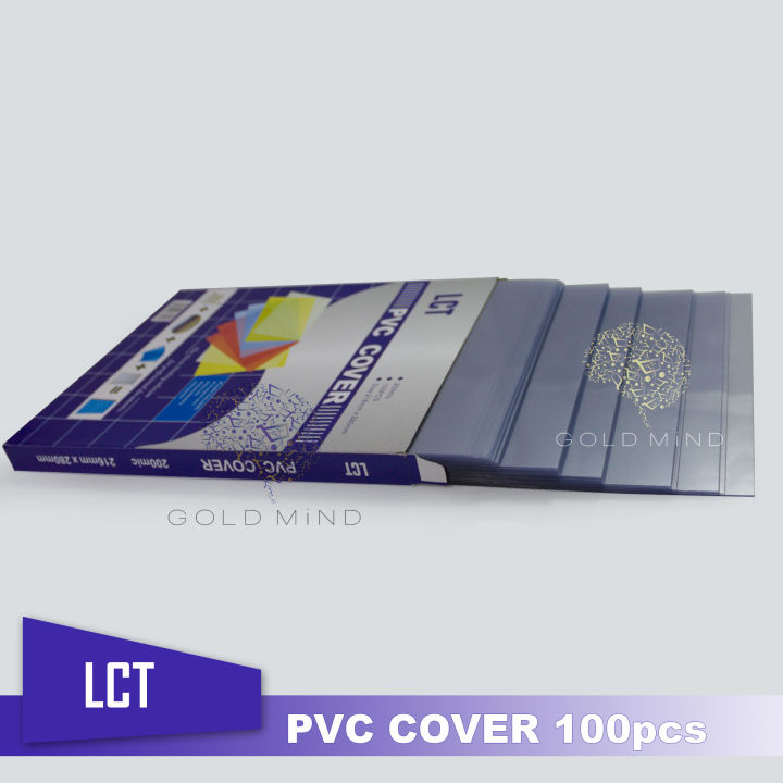 LCT PVC Cover 200mic Acetate Sheet (100pcs) Long and Short - Gold Mind ...