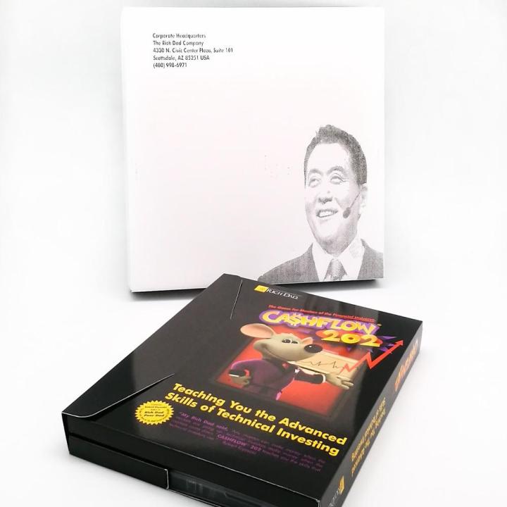 CASHFLOW 202 Rich Dad Poor Dad Robert Kiyosaki Board Game fullset ...