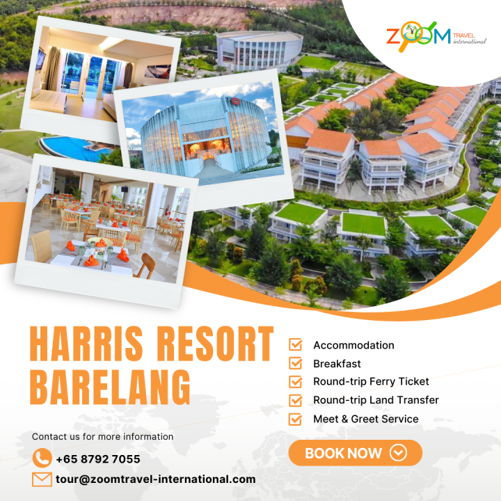 [Batam] 3D2N 4* Harris Resort Barelang Batam Free & Easy Package for 1 ...