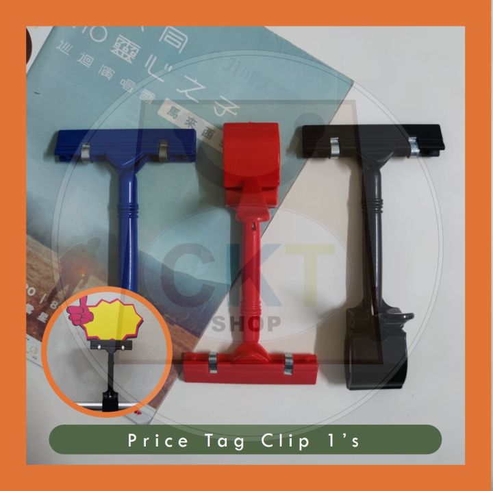 Price Tag Stand Price Tag Holder Price Tag Display Stand Clip Colorful ...