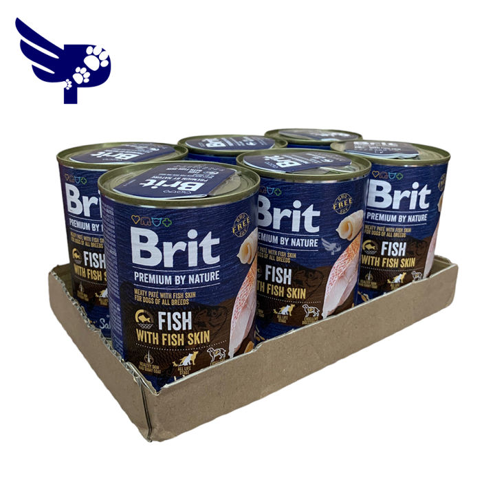 Brit Premium by Nature 400g x 6 - Fish with Fish Skin Flavor - sold per ...