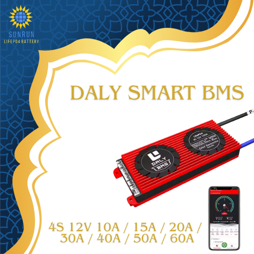 NEW SMART DALY BMS FOR LIFEPO4 4S 12V 10A / 15A / 20A / 30A / 40A / 50A / 60A | Lazada PH
