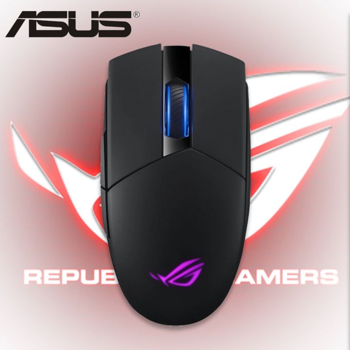 Asus Rog Strix Impact II Bluetooth Wireless Gamer 16000 Dpi 2.4Ghz ...