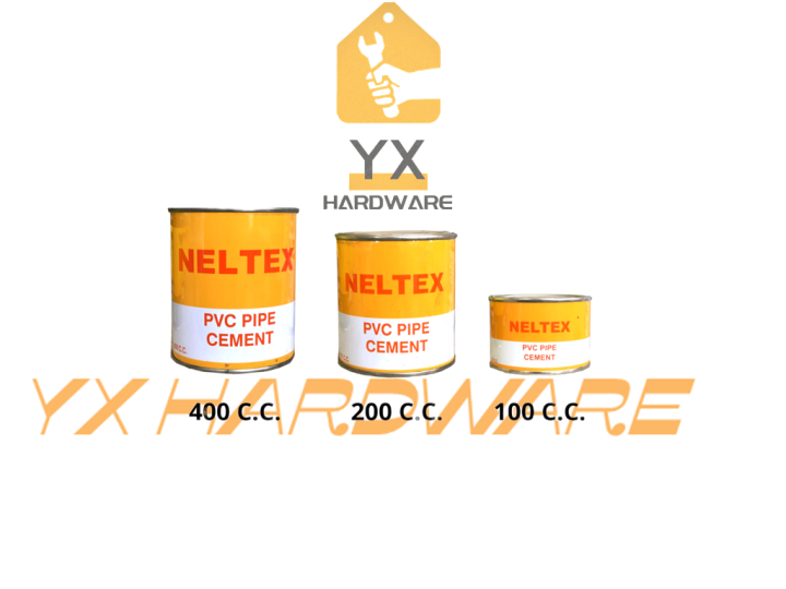 NELTEX PVC PIPE CEMENT SOLVENT 400CC 200CC 100CC | Lazada PH