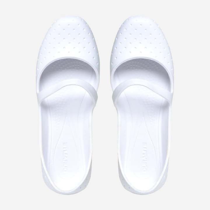 Duralite NICOLE mary jane flats in white | Lazada PH