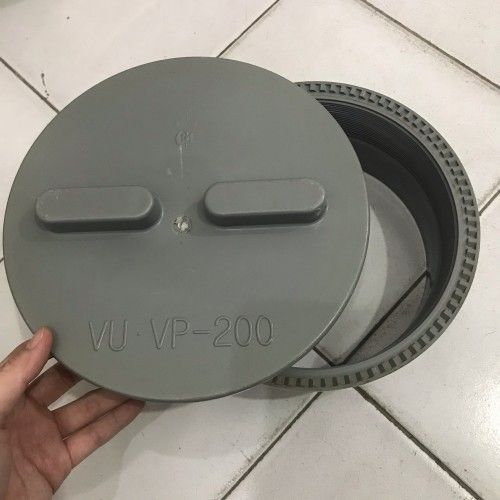 Clean Out 8" / CO 8" / Dop Drat 8" merk CM tutup pipa septic tank AW ...