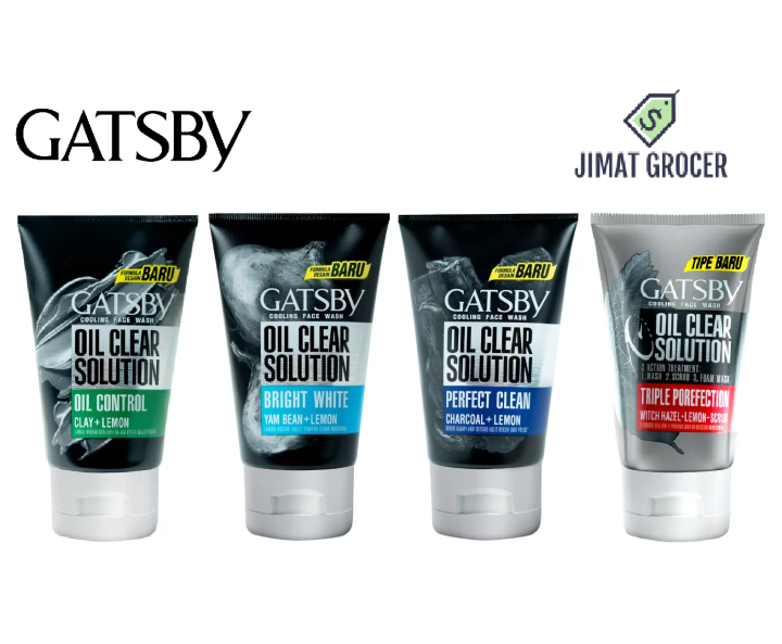 Gatsby Men Cooling Face Wash / Facial Wash 100g | Lazada
