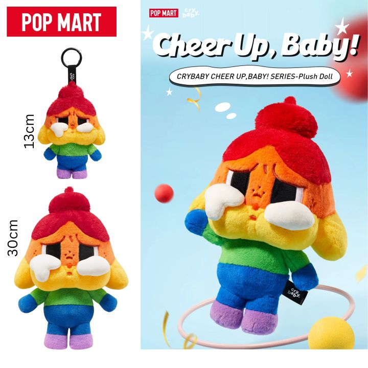 POPMART CRYBABY CHEER UP, BABY! SERIES-Plush Doll | Lazada