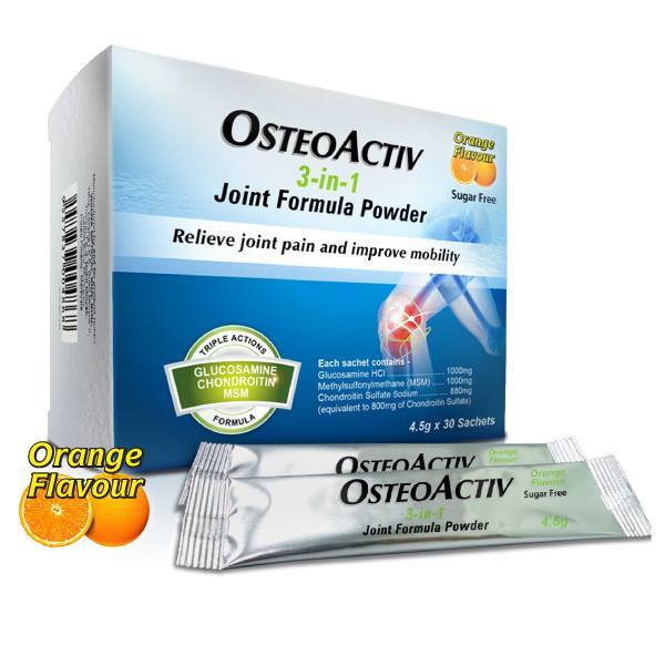 OSTEOACTIV 3in1 Joint Formula Powder OSTEOACTIV 3合1软骨素 100% GENUINE ...