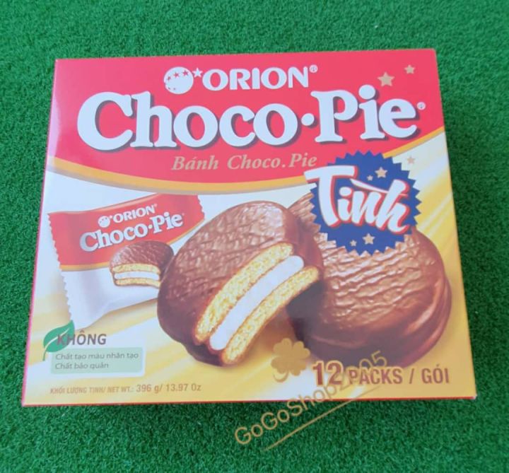 【Vietnam】Orion Choco-Pie Banh Choco Pie 12 packs / box | Lazada
