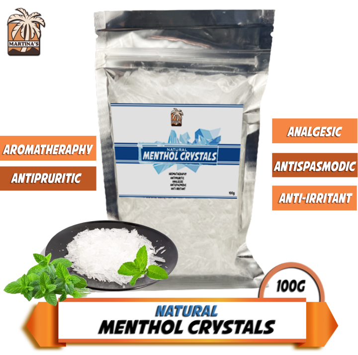 Martina's MENTHOL CRYSTALS (100g) | Lazada PH