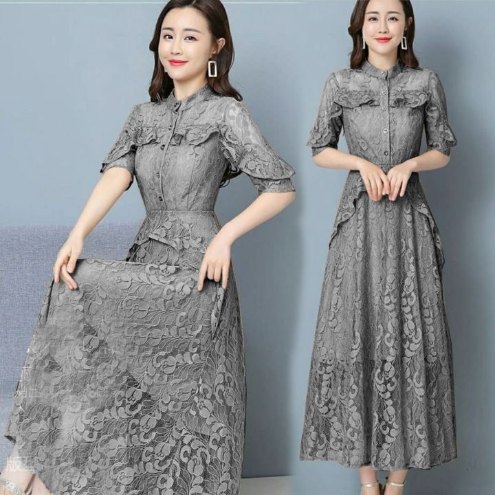 Kyoko Fashion Longdress Samita / Pakaian Wanita / Dress | Lazada Indonesia