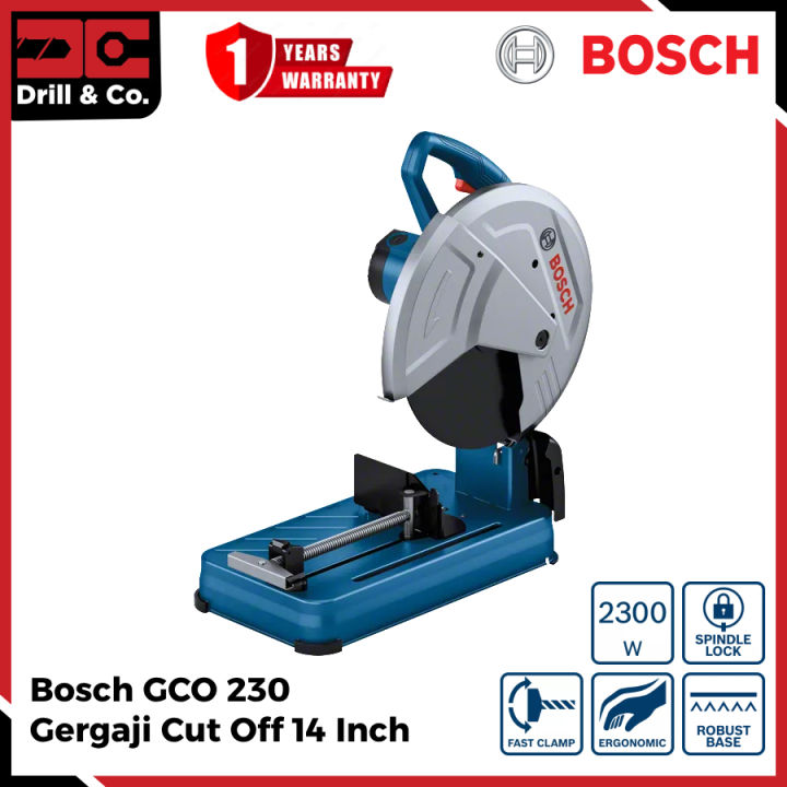 Bosch GCO 230 Gergaji Cut Off 14 Inch / Mesin Potong Besi 14" | Lazada ...