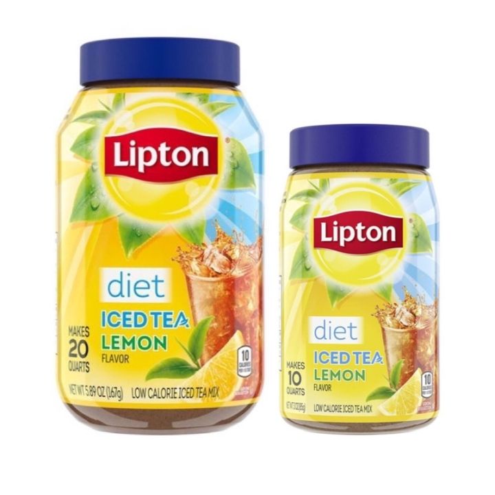 Hot Lipton Diet Iced Tea Lemon (Low Calorie) | Lazada PH