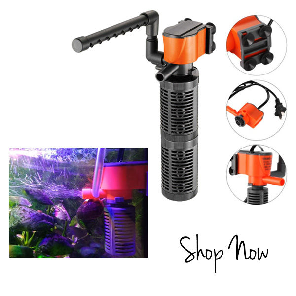 FILTER INTERNAL003 - New 5w Water Filter Aquarium Accessories Fish Tank ...