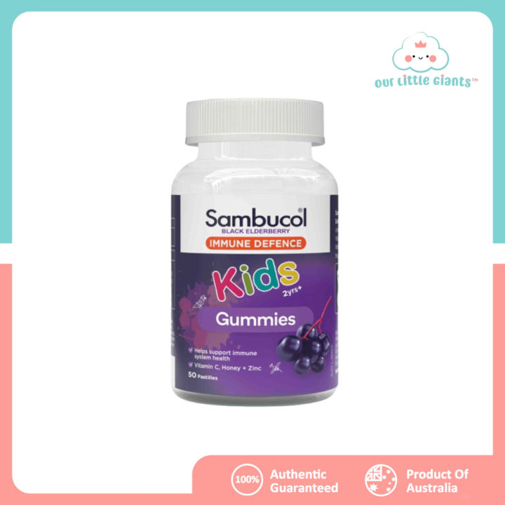 Sambucol Kids Immunity 50 Gummies | Lazada