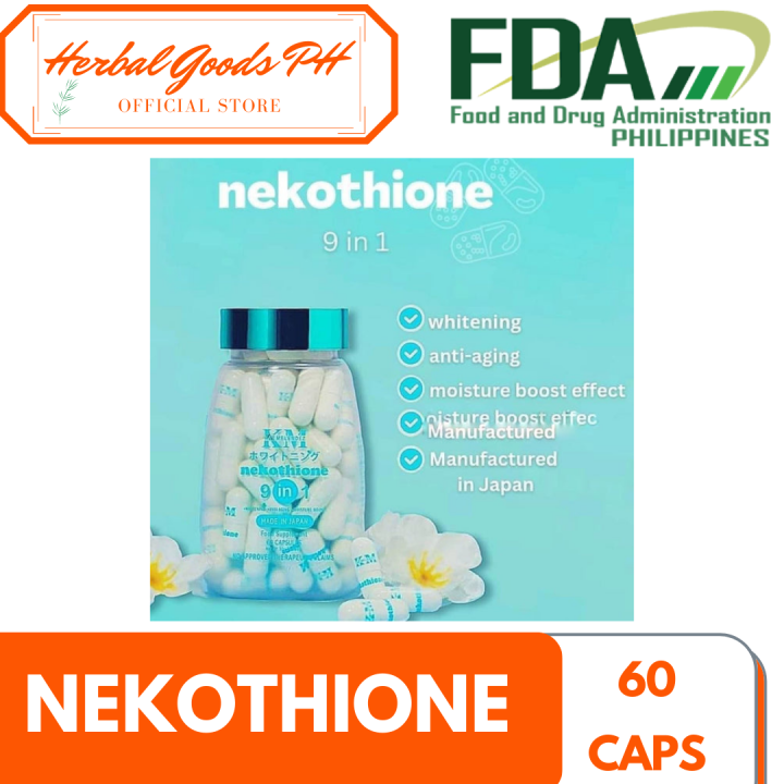 NEKOTHIONE (60 CAPSULES) NEKOCEE (30 CAPSULES) NEKOTHIONE TRIAL PACKED ...