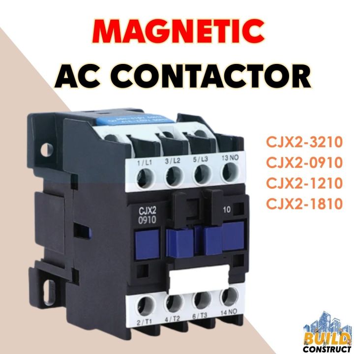 AC Magnetic Contactor 0910 1210 1810 3210 Electrical Control Panel ...