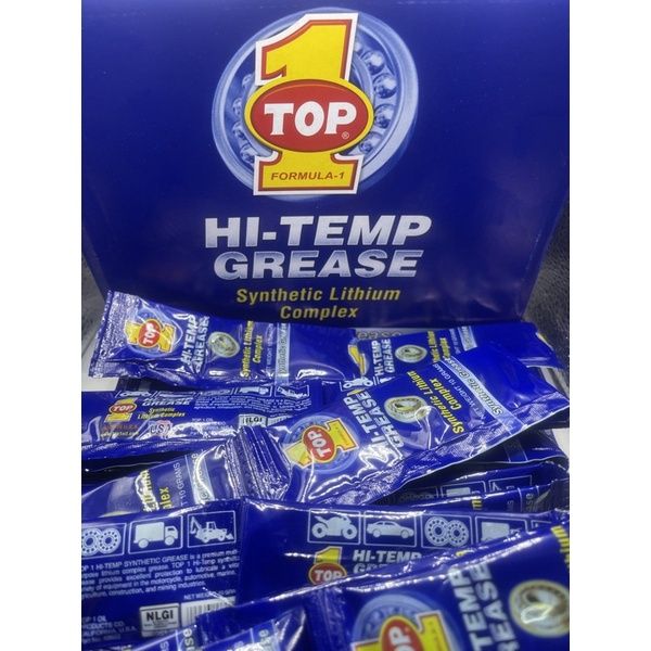 Top 1 grease Hi-Temp 10Gram sachet (wholesale) | Lazada PH