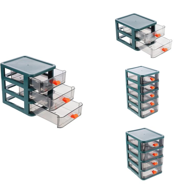 Desktop Storage Cabinet Small Multi- Layer Drawer Storage Box Sundries ...