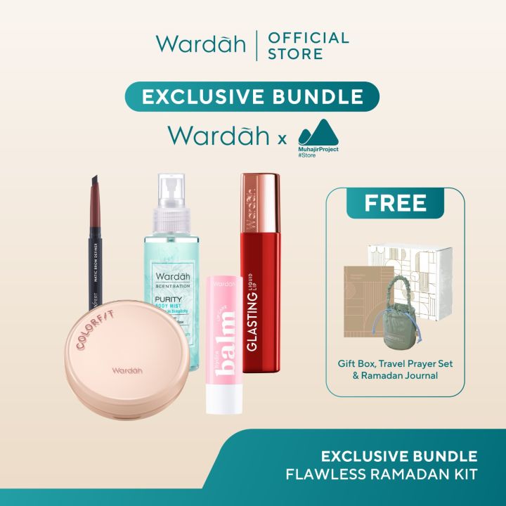 Wardah Prayer Ramadhan Kit x Muhajir - Flawless Ramadhan Kit - Special ...