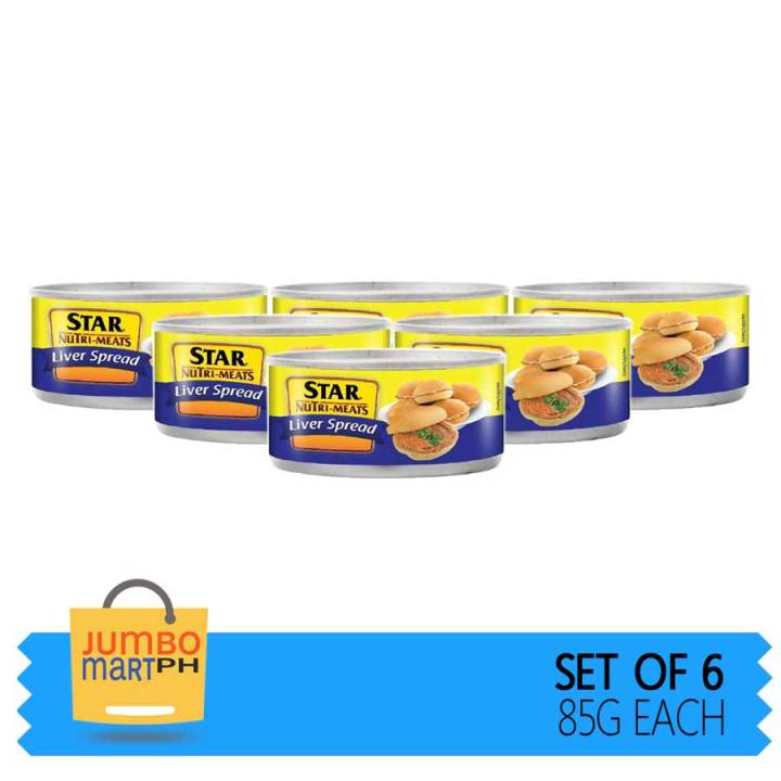 STAR NUTRI-MEATS LIVER SPREAD 85G / SET OF 6 | Lazada PH