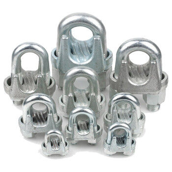 Wire rope chuck lock catch U-shaped chuck wire rope buckle fixed joint ...