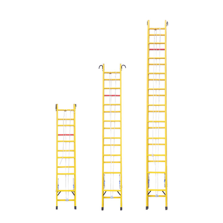 Glass fiber reinforced plastic insulated telescopic ladder ladder ...