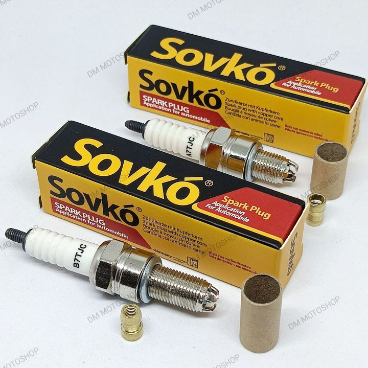 SOVKO V3 Professional Racing Spark Plug with 3-Electrode Design - High ...