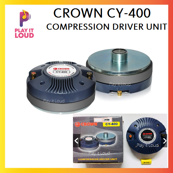 CROWN CY-400 COMPRESSION DRIVER UNIT | Lazada PH