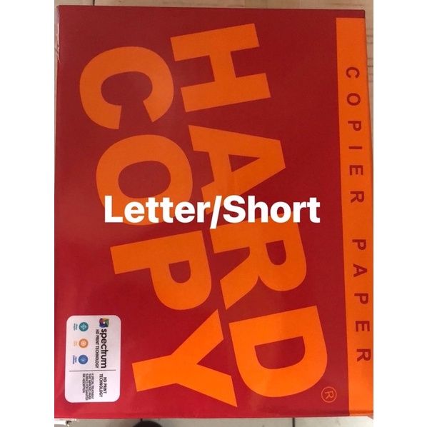 Hard Copy Bond Paper Short/A4/Long | Lazada PH